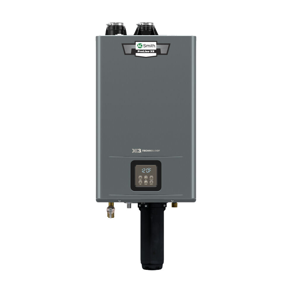 AO Smith Tankless Water Heater 199X3 - Mas Air Home Comfort